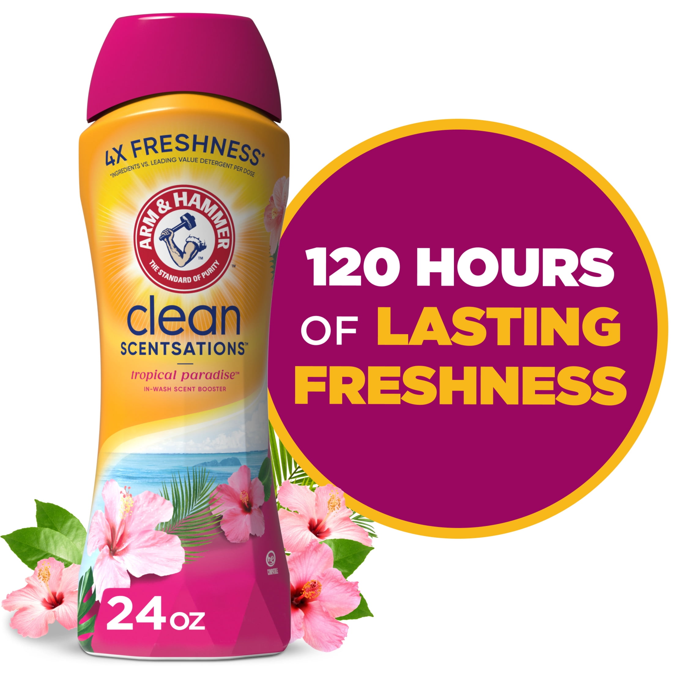 ARM & HAMMER Clean Scentsations In-Wash Scent Booster, Laundry Scent ...