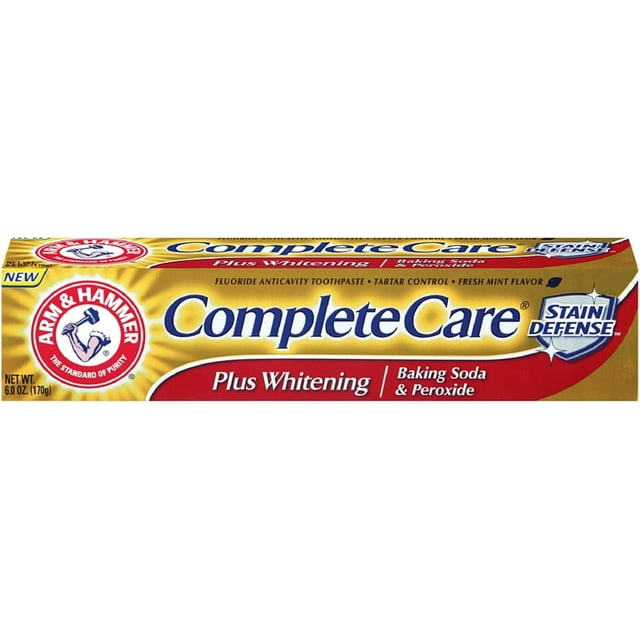 ARM & HAMMER Complete Care Stain Defense Plus Whitening Toothpaste ...