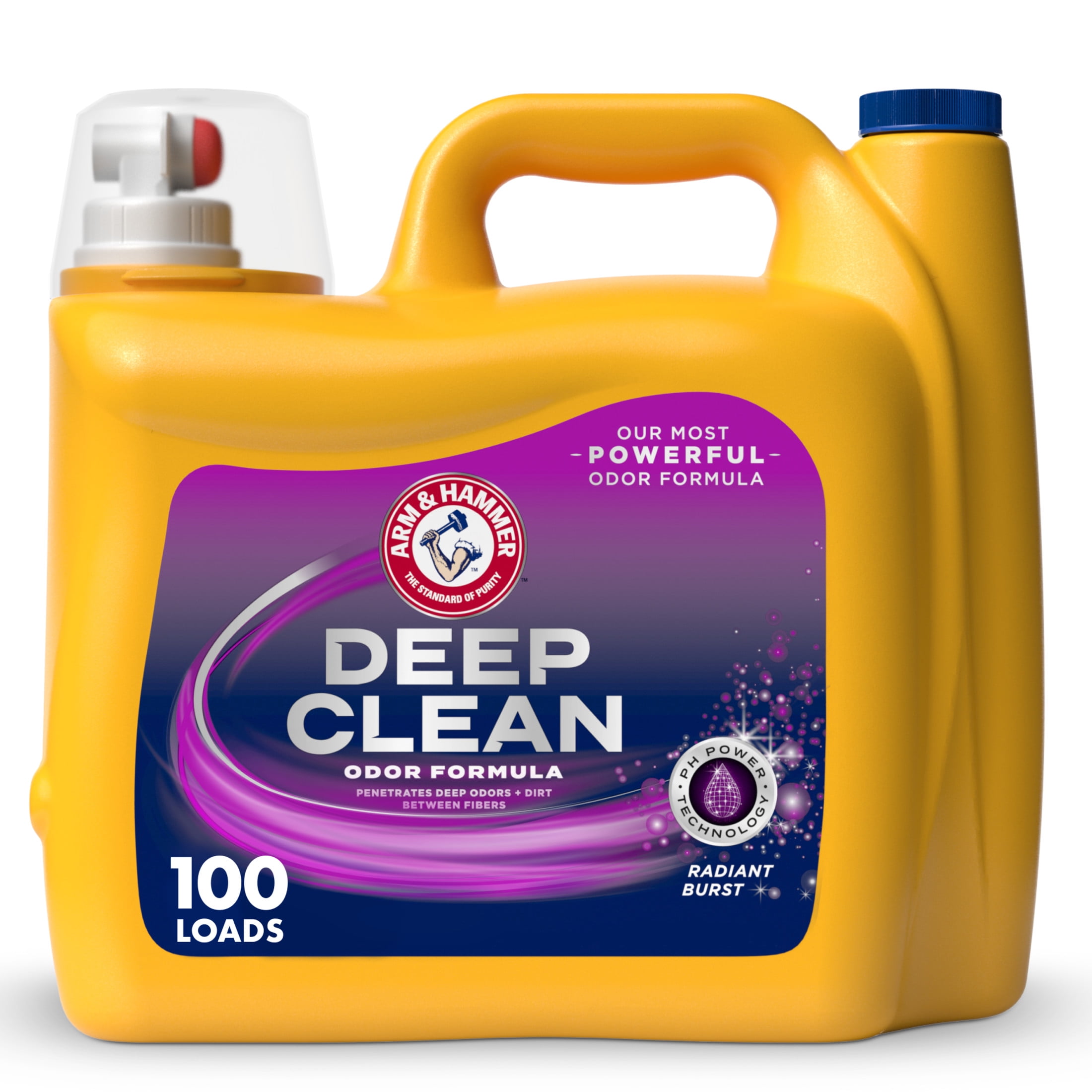 ARM & HAMMER™ Deep Clean Odor Formula Detergent, Radiant Burst Scent ...