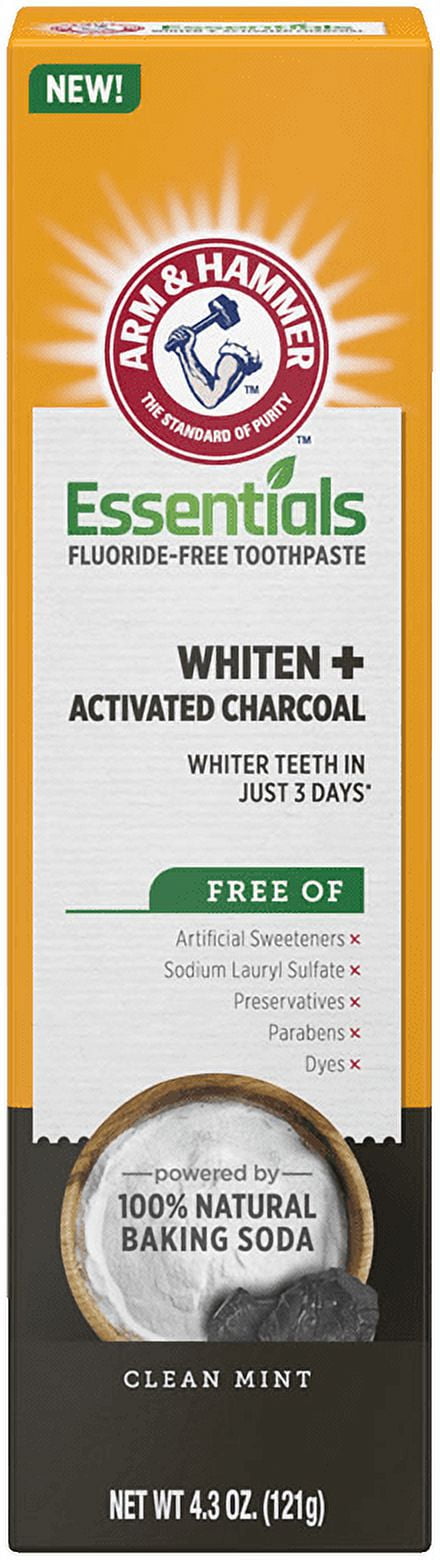 ARM HAMMER Essentials Fluoride-Free Toothpaste Whiten + Activated ...