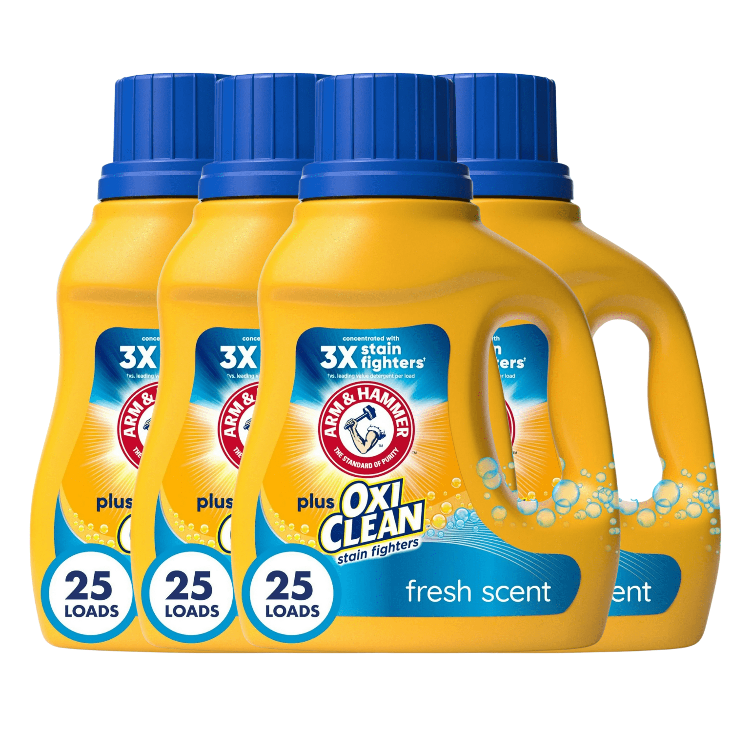 ARM & HAMMER Plus Oxi Clean (4 Pack) 130 oz - Walmart.com
