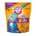 ARM & HAMMER Plus OxiClean With Odor Blasters, 5-IN-1 Power Paks Laundry Detergent, 24CT, Pack ...