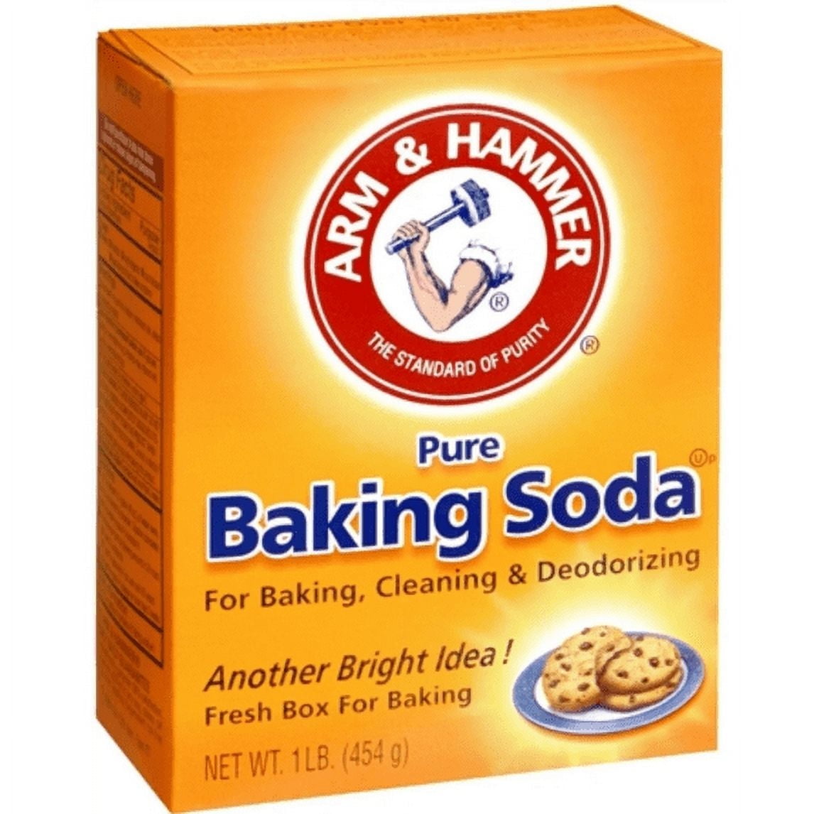 ARM & HAMMER, Baking Soda, 16 oz, Pack of 4, Versatile for Baking ...