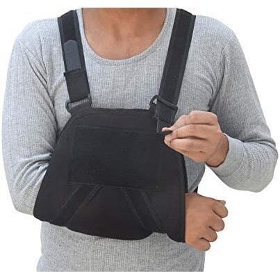 ARM SLING UNIVERSAL SHOULDER IMMOBILIZER ROTATOR CUFF SUPPORT BRACE ...