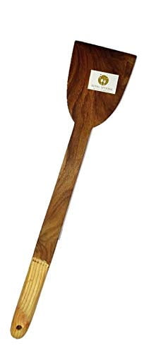 ARMAN SPOONS Believe in Quality Dosa Roti Spatula Genuine Teak Wood ...
