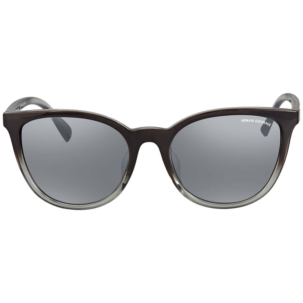 Armani Exchange Women's Black Smoke Grey Mirror Sunglasses, Plastic ...