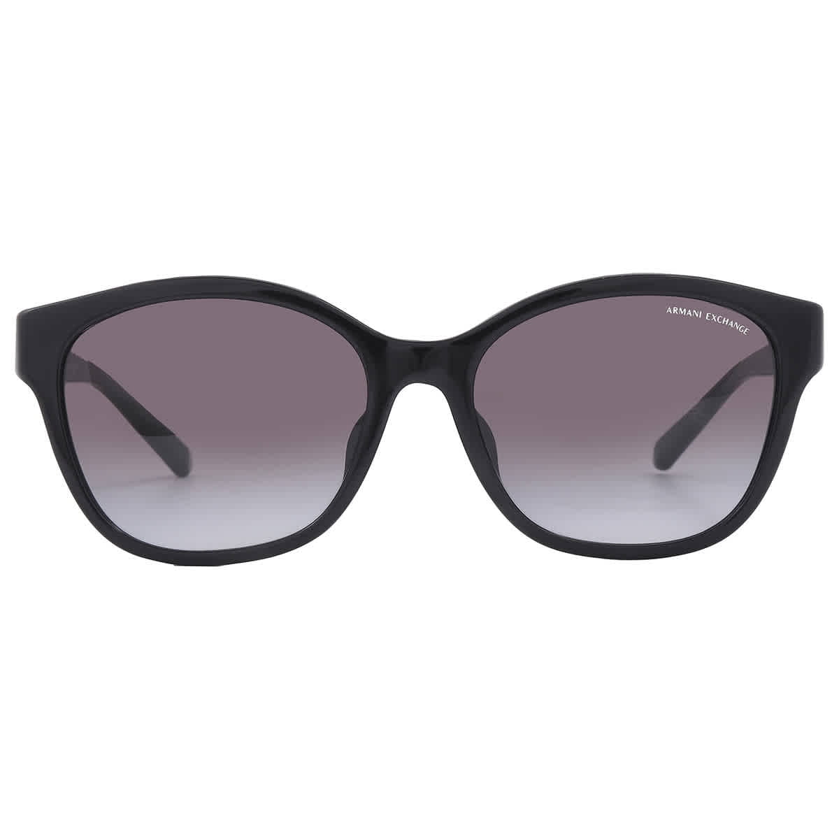 ARMANI EXCHANGE AX4127SF 81588G Shiny Black Gradient Grey 54mm Womens ...