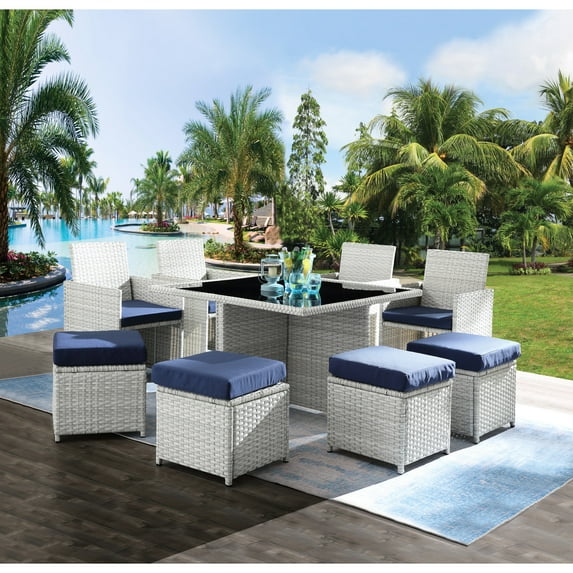 ARMLESS OTTOMAN with Backless Design - Lounge Area, Flexible Seating ...