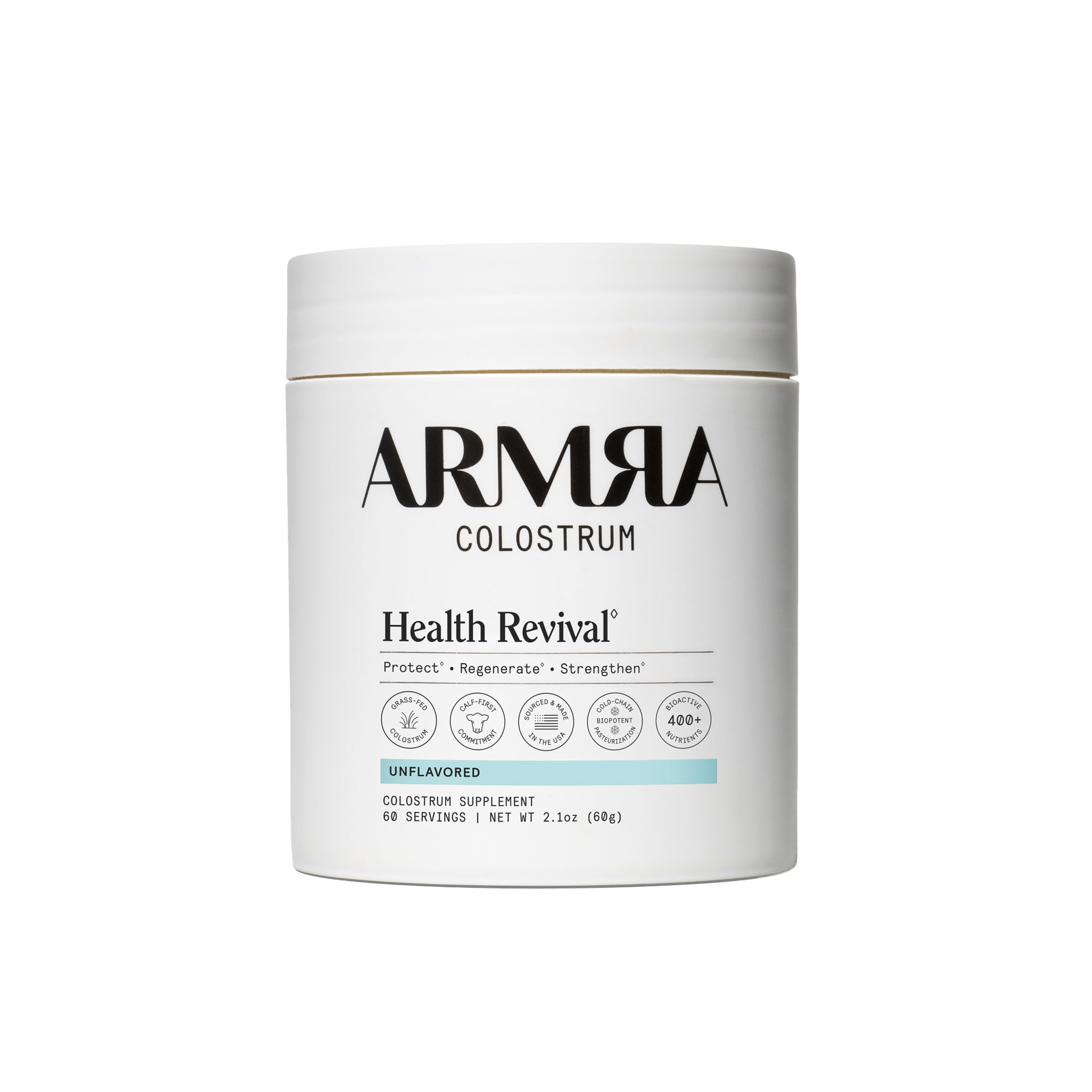 ARMRA Colostrum Unflavored Jar, 60 Servings - Walmart.com