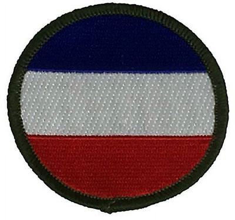 ARMY GROUND FORCES WWII WORLD WAR TWO II PATCH RED WHITE BLUE STRIPES ...