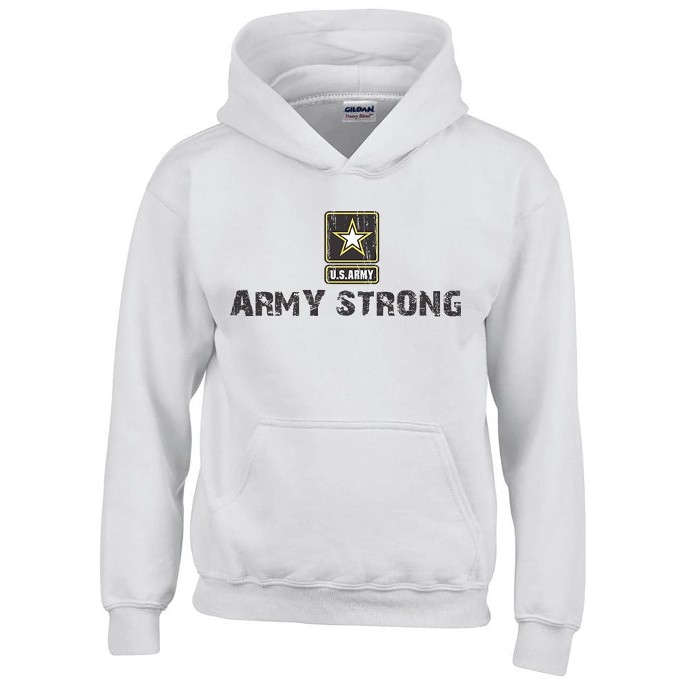 ARMY STRONG Star Logo HOODIE US Military Army Forces Unisex HOODIE Size ...