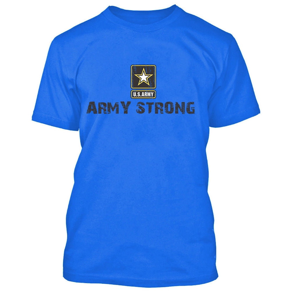 ARMY STRONG Star Logo SHIRT US Military Army Forces Unisex TEE SHIRT ...