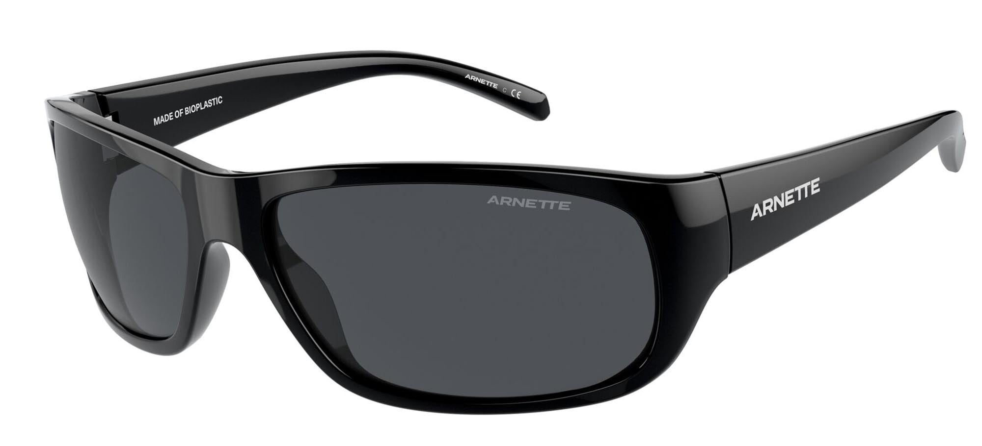 Arnette Sunglasses Uka-Uka AN4290 275387 Black Dark Grey - Walmart.com