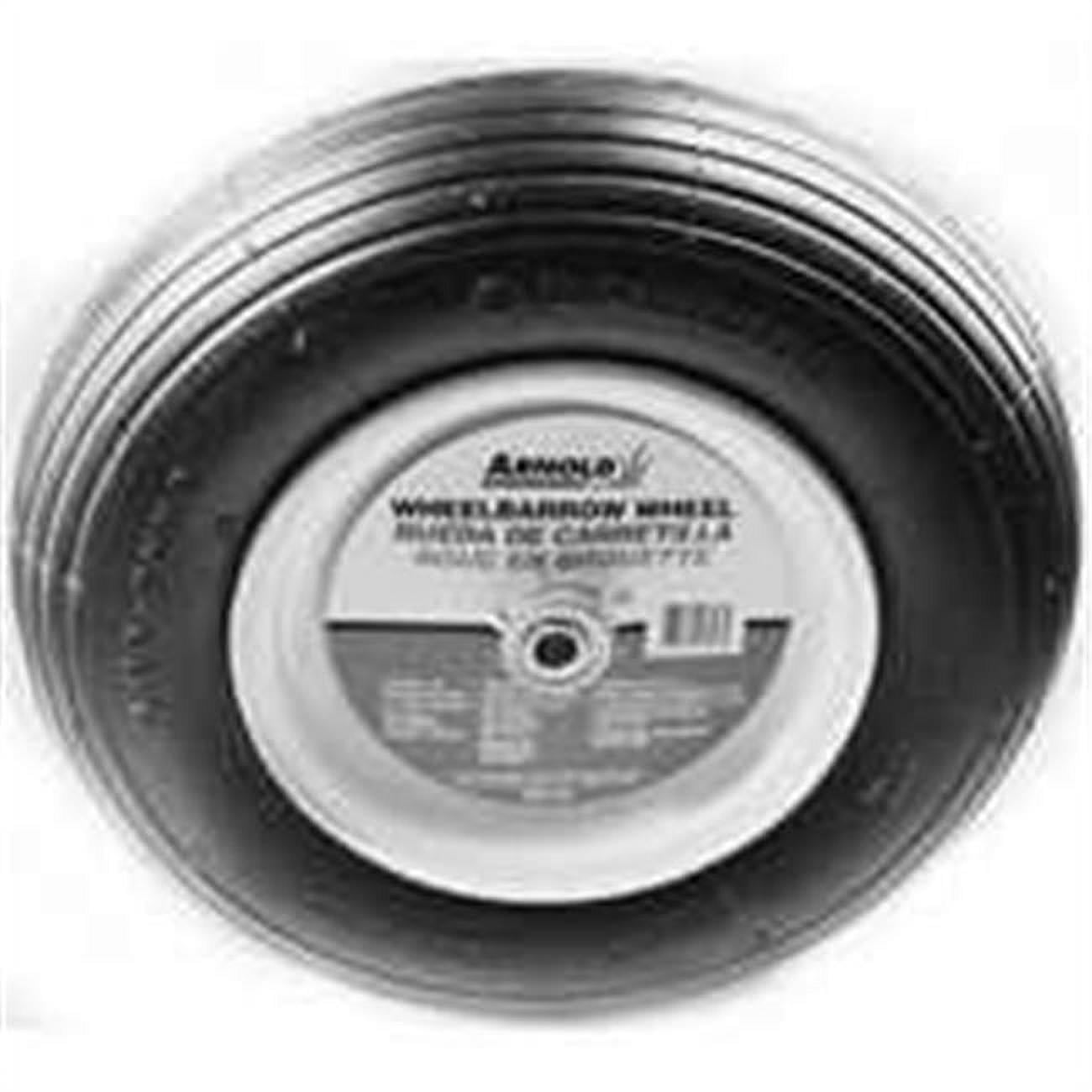 ARNOLD WB-438 Pneumatic Wheel, 4.8/4 x 8 in Tire, 15-1/2 in Dia Tire ...