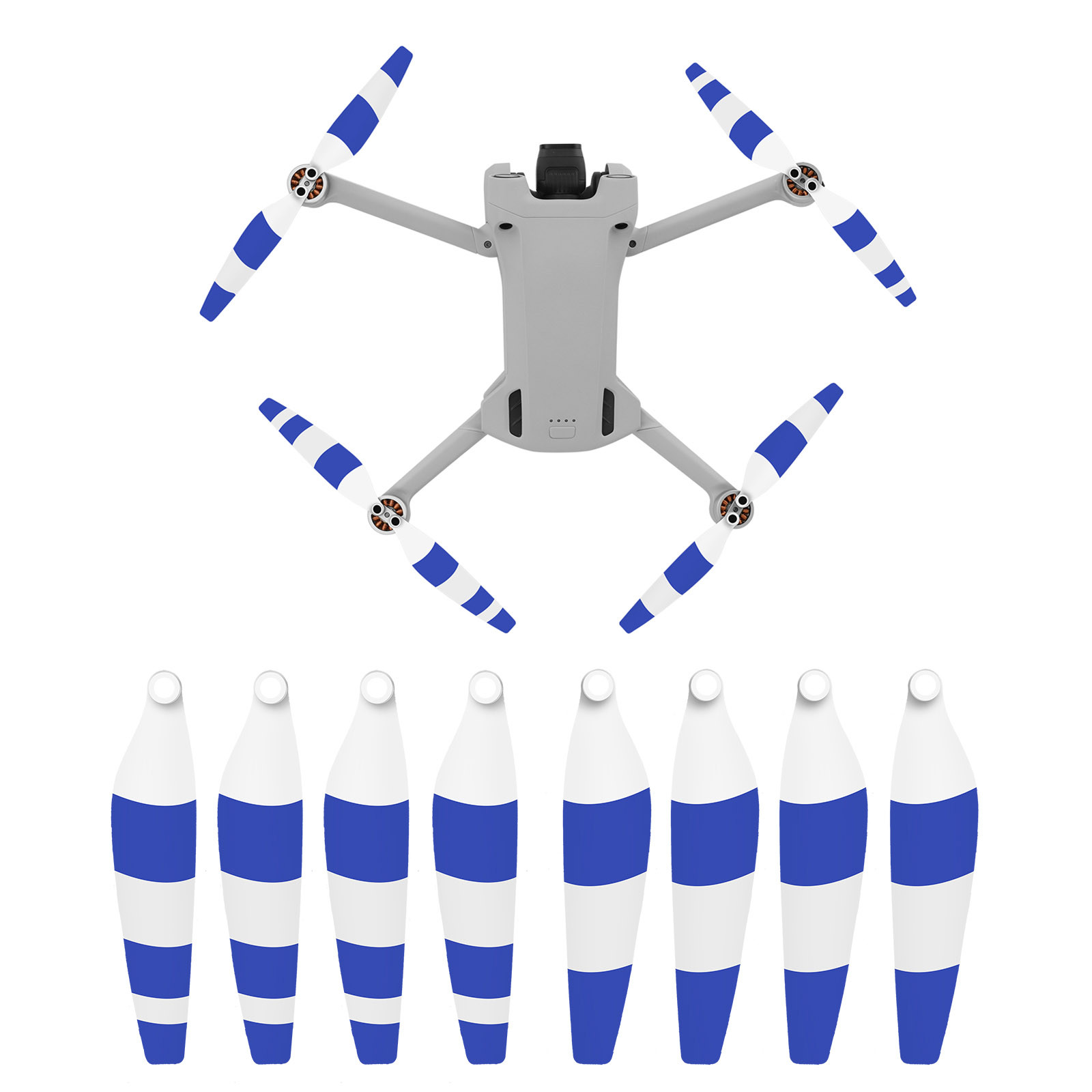 AROKOKO Camera Drone Accessories Multi Coloured Propellers Low Noise ...