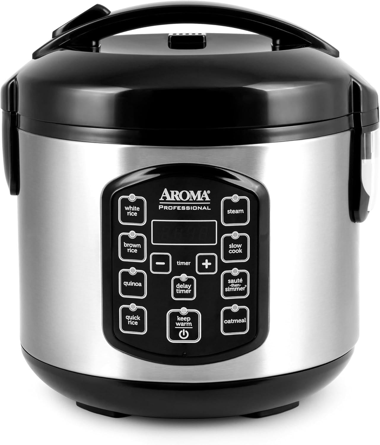 AROMA Professional Digital Rice Cooker, Multicooker, 4-Cup (Uncooked ...