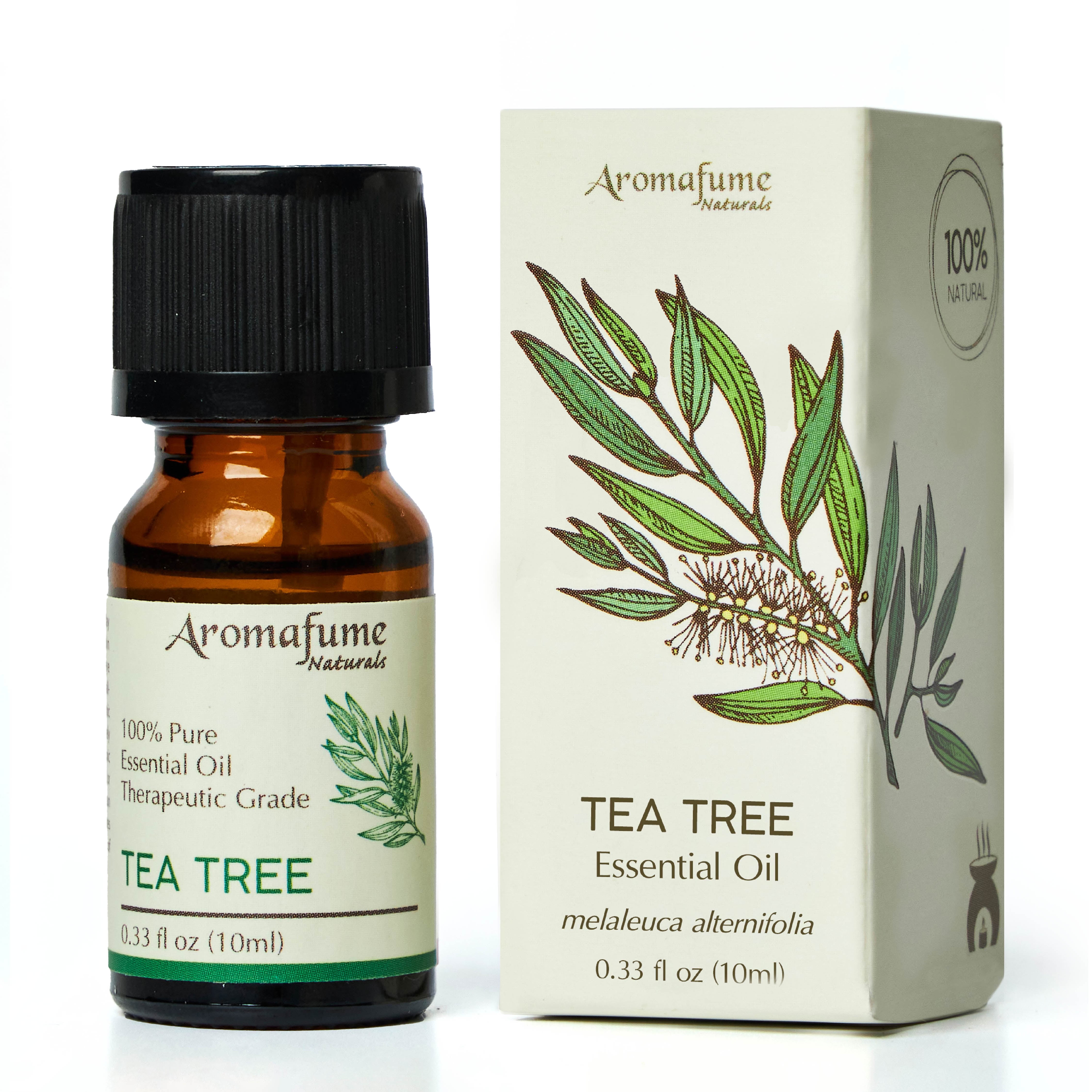 Aromafume Tea Tree Essential Oil, 100% Natural, Therapeutic Grade ...