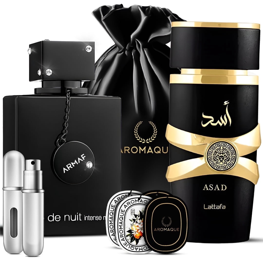 AROMAQUE Menâ€™s Cologne Gift Set, Armaf Club De Nuit Intense and ...