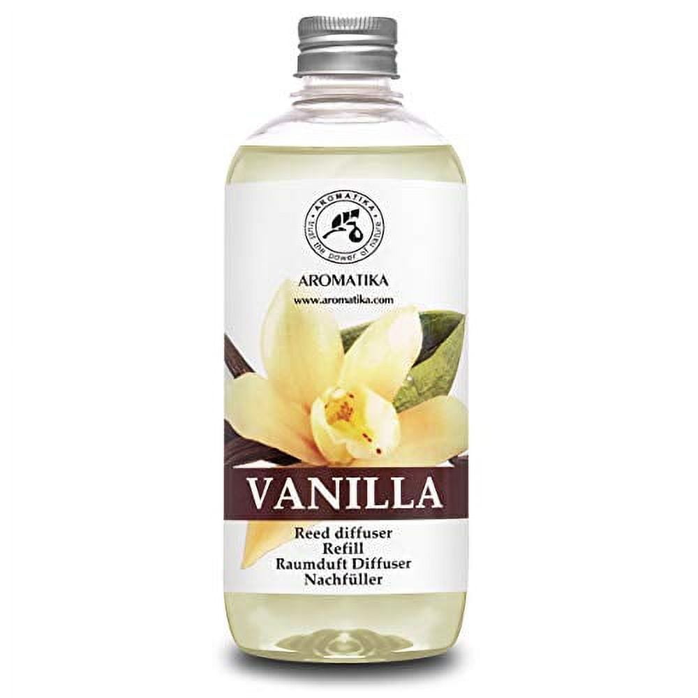 AROMATIKA 100% Pure Vanilla Essential Oil 16.9oz - Alcohol Free ...