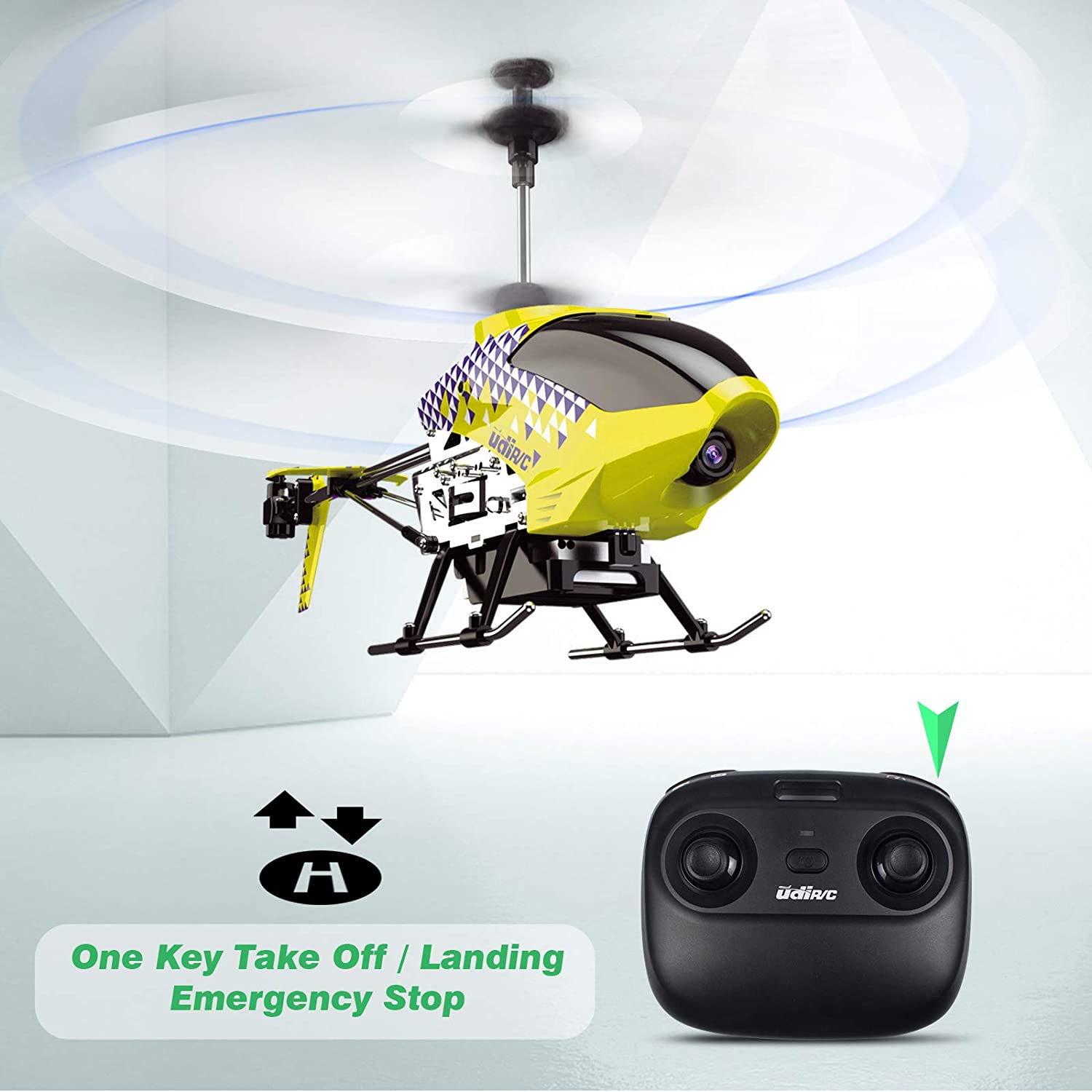 Remote Control Helicopter With Camera For Kids