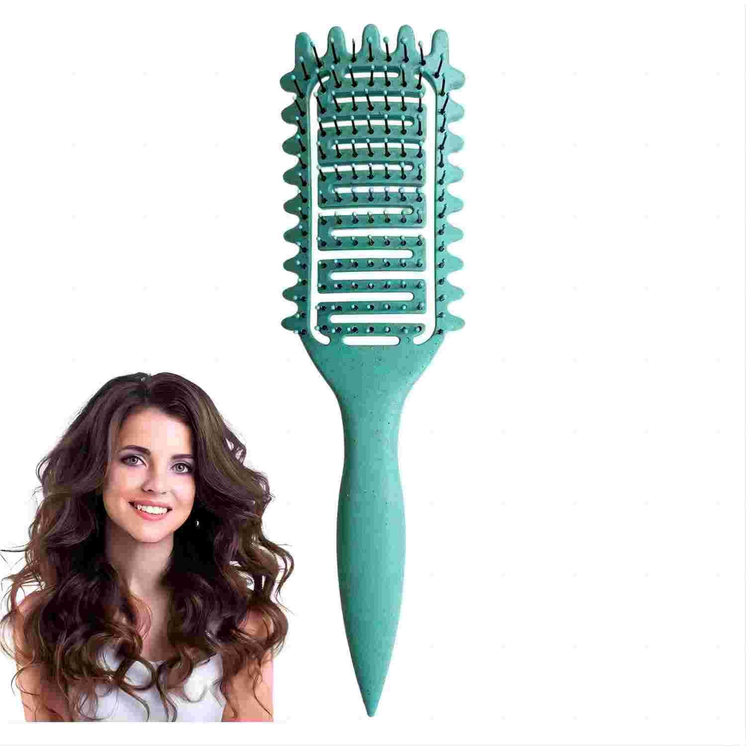 AROX MATI Hair Brush, Curly Hair Brush, Vented Hair Brush - Shaping and Defining Curls for Women ...
