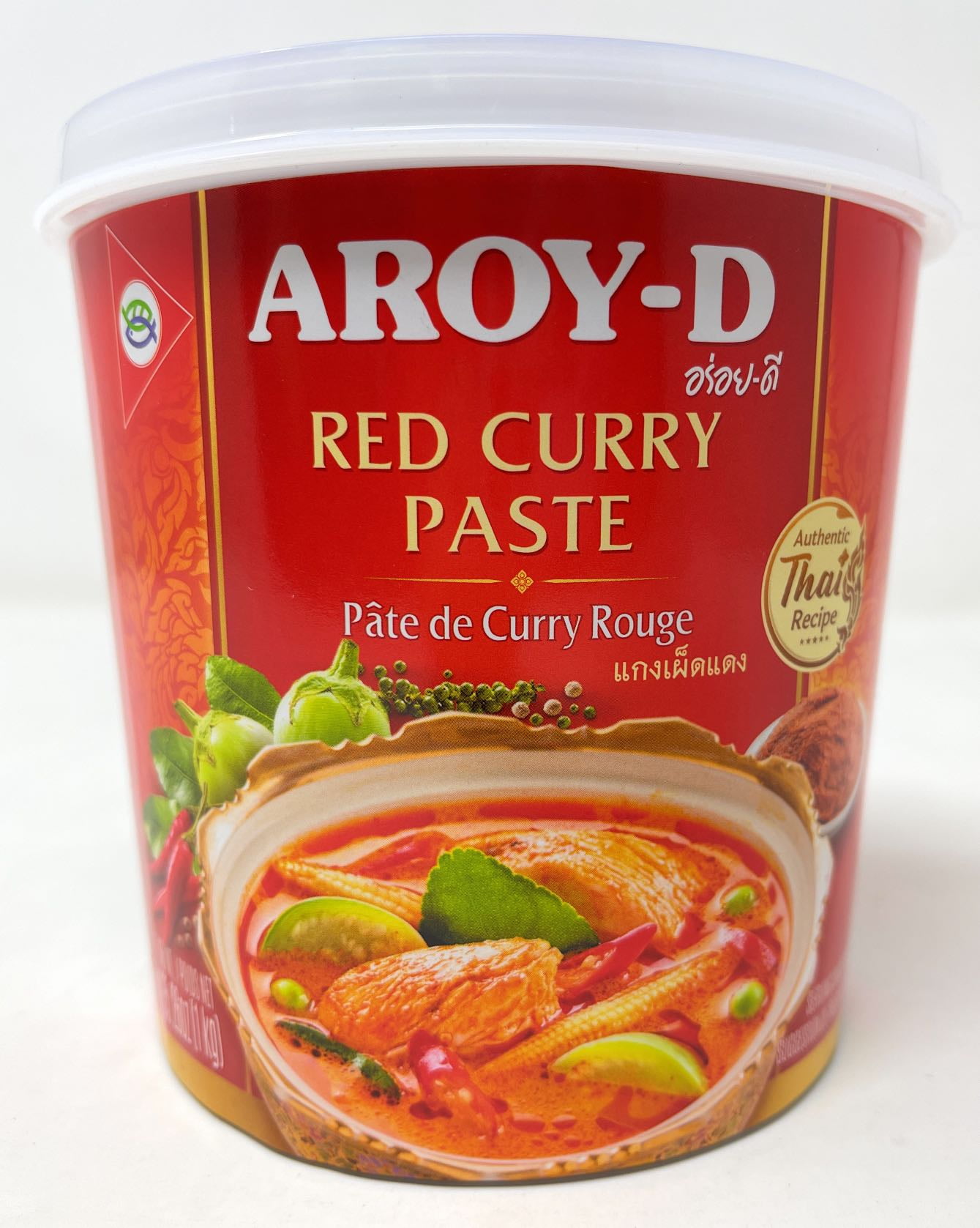 AROY-D Authentic Thai Curry Paste, Red Curry Paste 1000g - Walmart.com