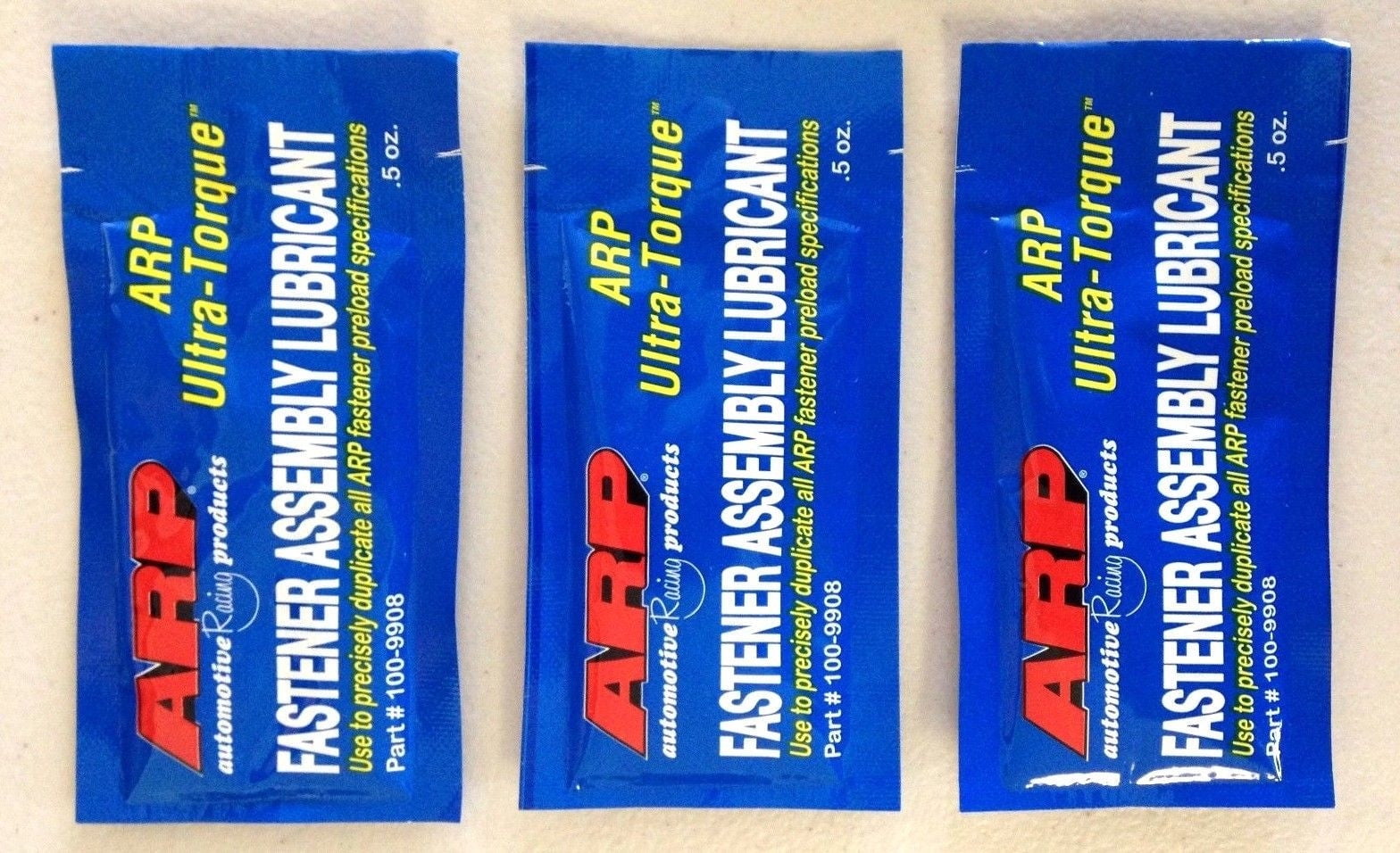 ARP 100-9908 - 3 Pack Ultra-Torque Fastener Assembly Lubricant ...