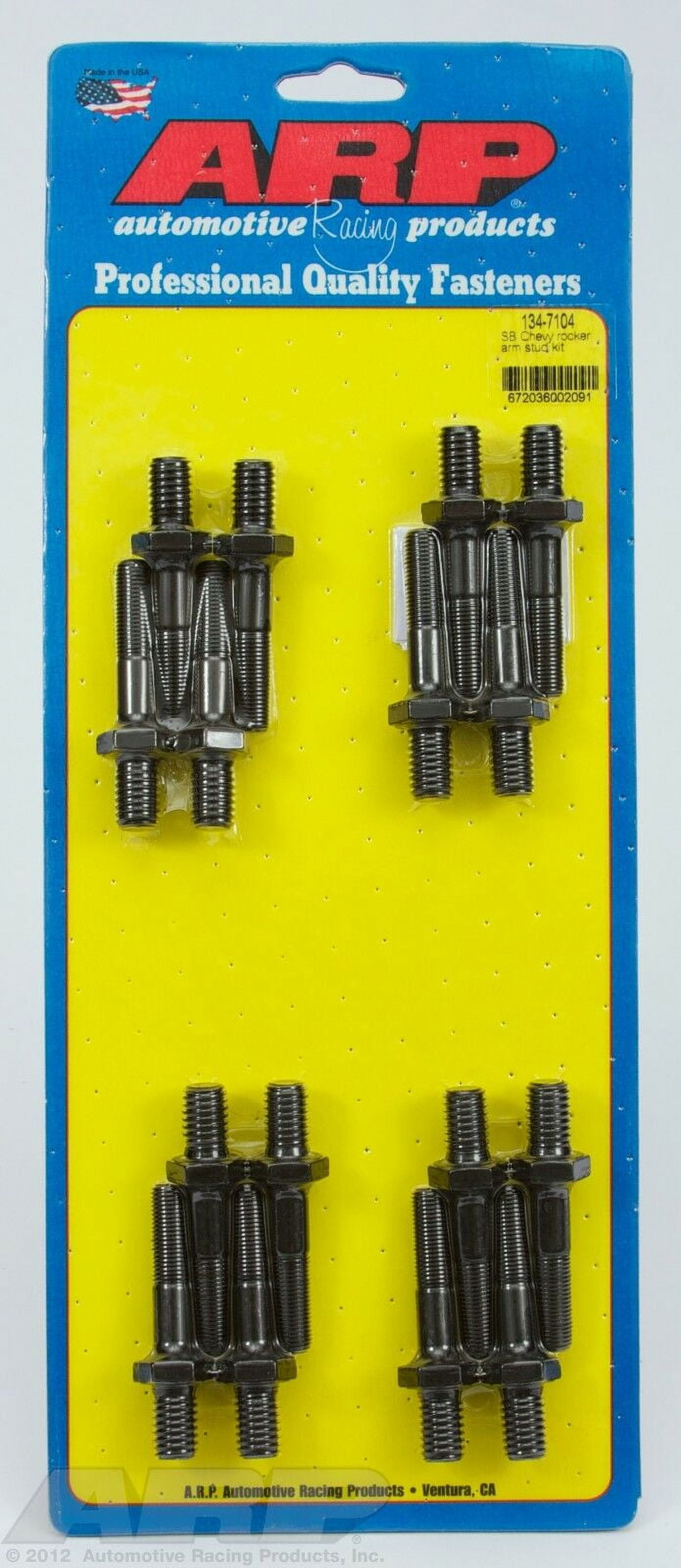 ARP INC. 134-7104 SB CHEVY ROCKER ARM STUD KIT - Walmart.com