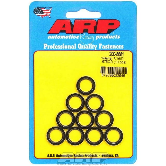 ARP 200-8681 7/16" ID x 675 OD Connecting Rod Washer - 10 Piece ...