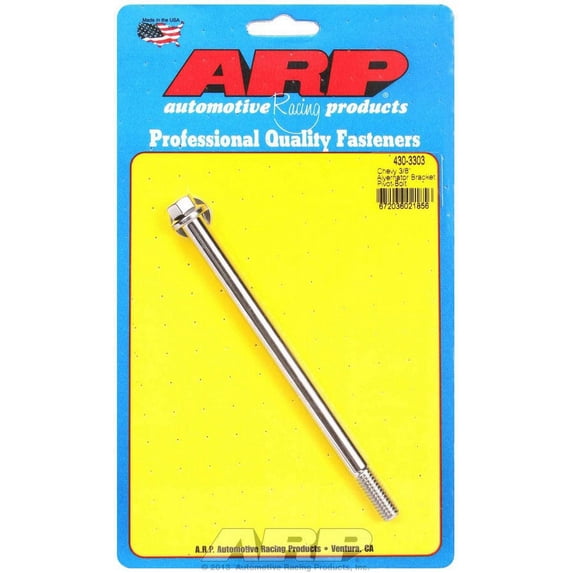ARP 430-3303 3/8" Pivot 6-Point Stainless Steel Alternator Bracket Bolt ...