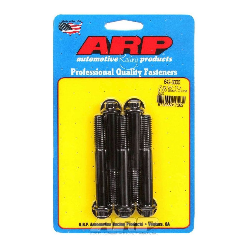Arp Bolt Kit - 12pt. (5) 3/8-16 x 3.000 - Walmart Business Supplies