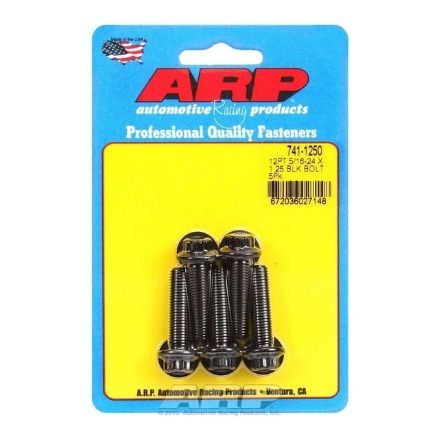Arp Bolt Kit - 12pt. (5) 5/16-24 x 1.250 - Walmart Business Supplies