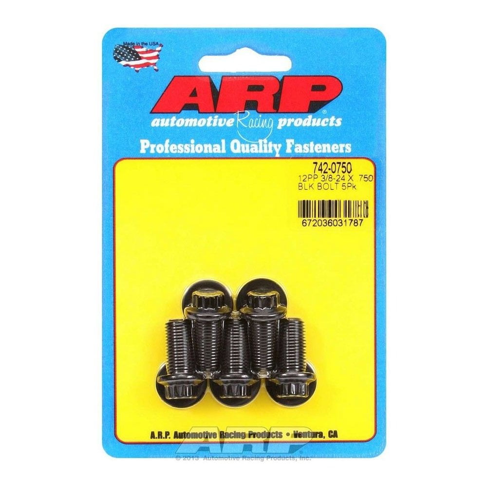Arp Bolt Kit - 12pt. (5) 3/8-24 x .750 - Walmart Business Supplies