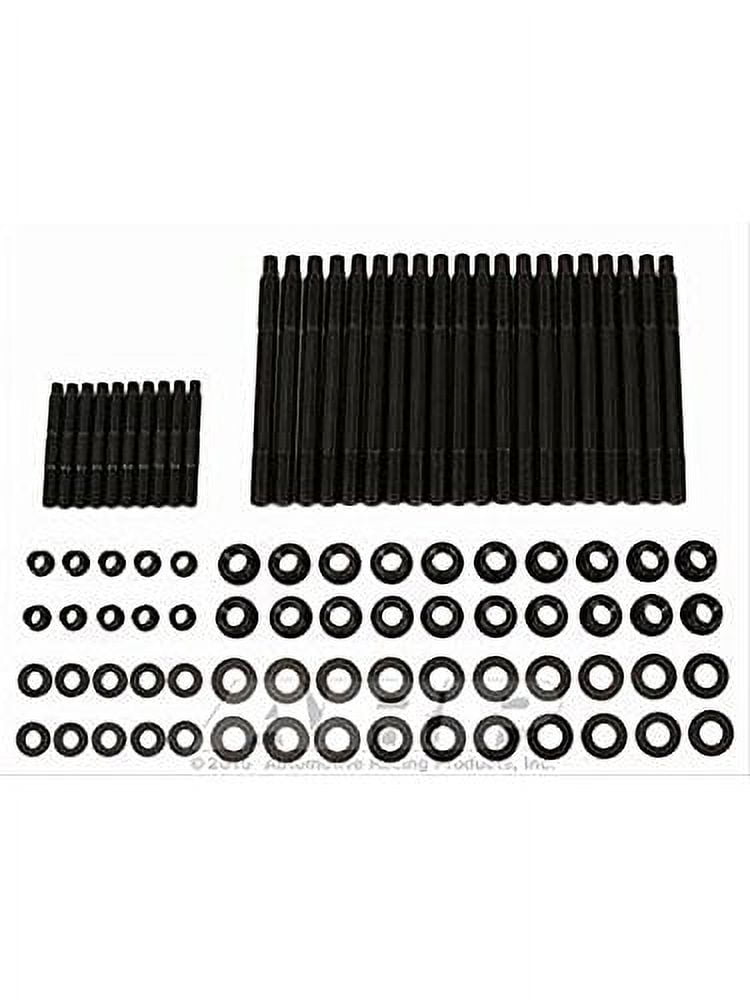 ARP ARP234-4346 Small Block Chevy LSA Head Stud Kit, Chrome Moly Black ...