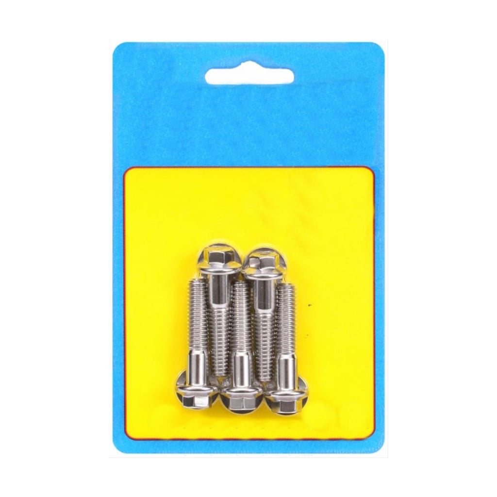 ARP Bolts and Screws | Polished | Stainless Steel | Flanged Hex | 5/16 ...