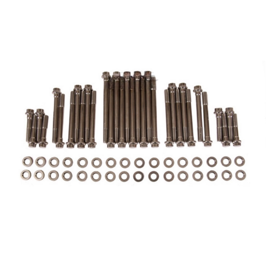 ARP Head Bolt Kit | Aluminum | Hex Head | 1/2 12-Point Socket Size ...