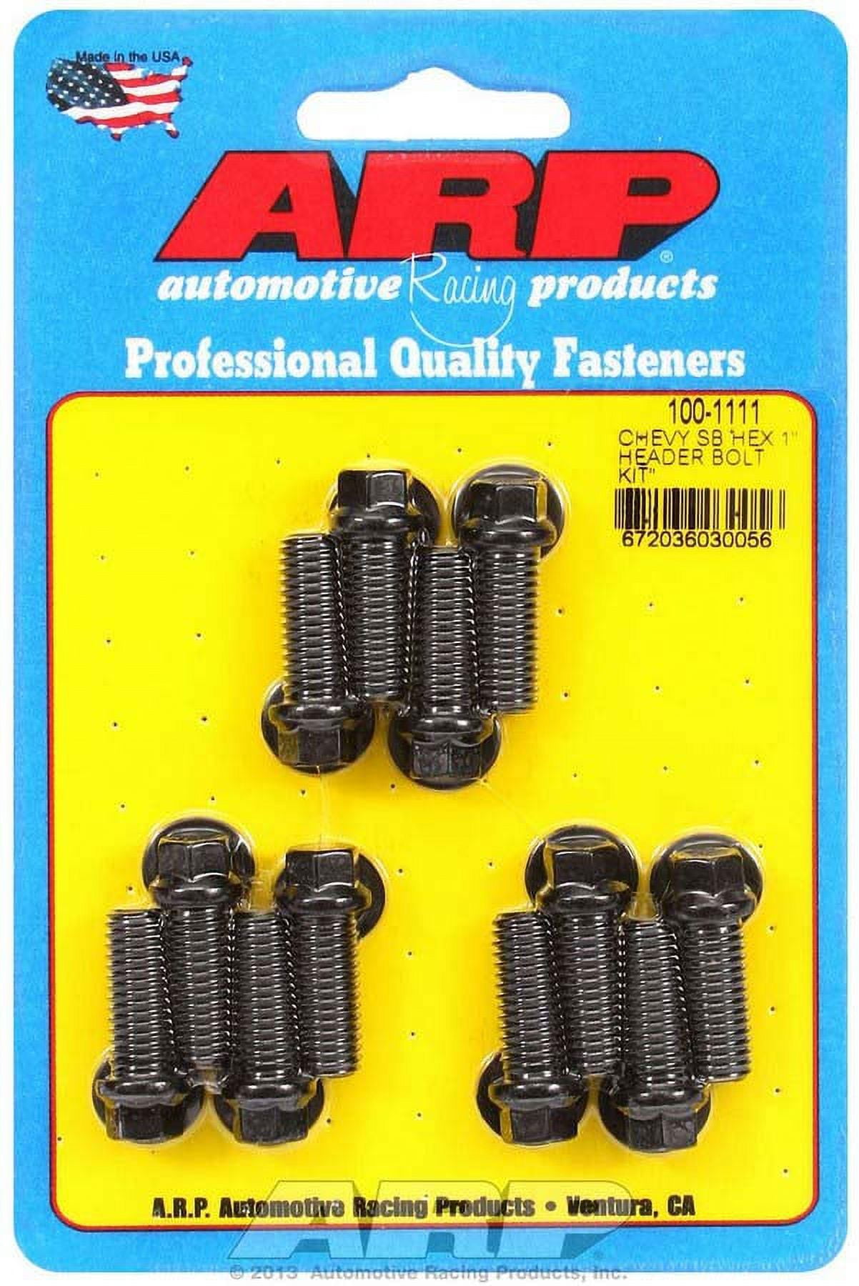 ARP INC. 100-1111 SB CHEVY HEX HEADER BOLT KIT - Walmart.com