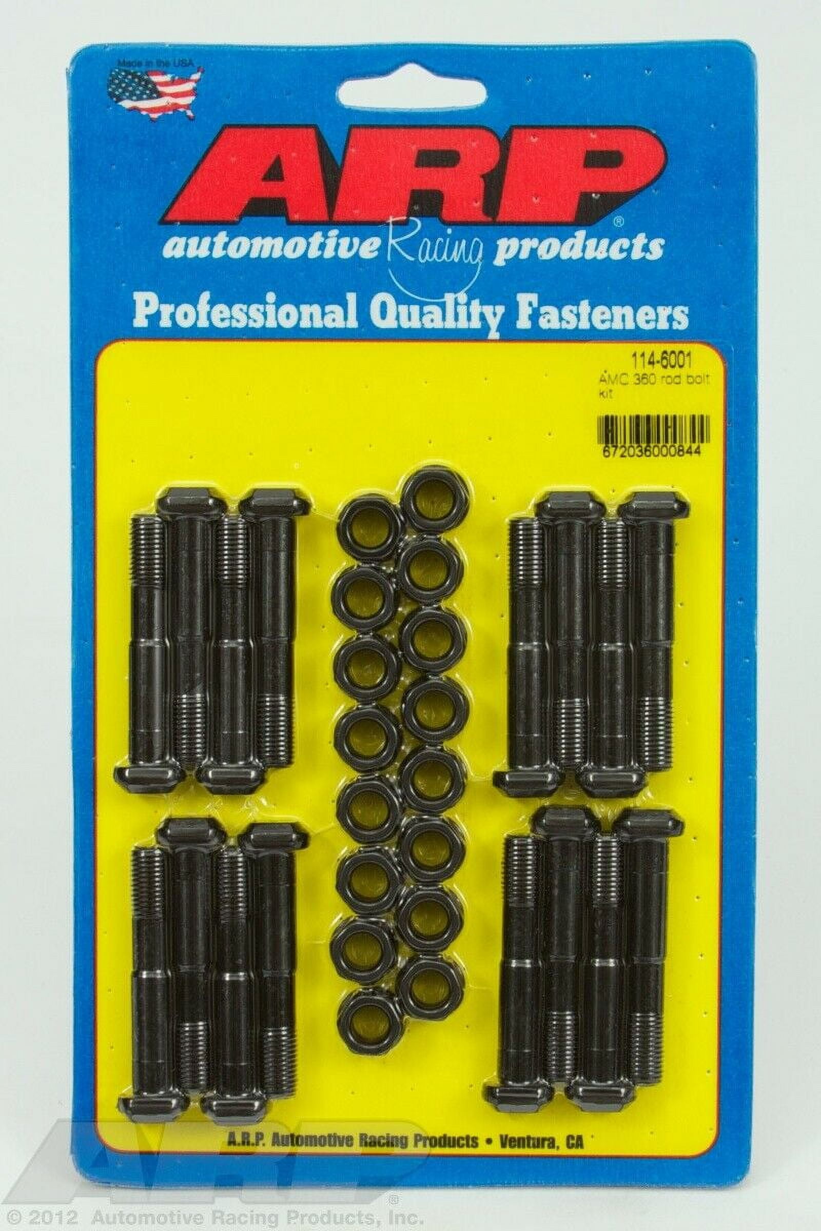 ARP INC. 114-6001 AMC 290-360 V8 ROD BOLT KIT - Walmart Business Supplies