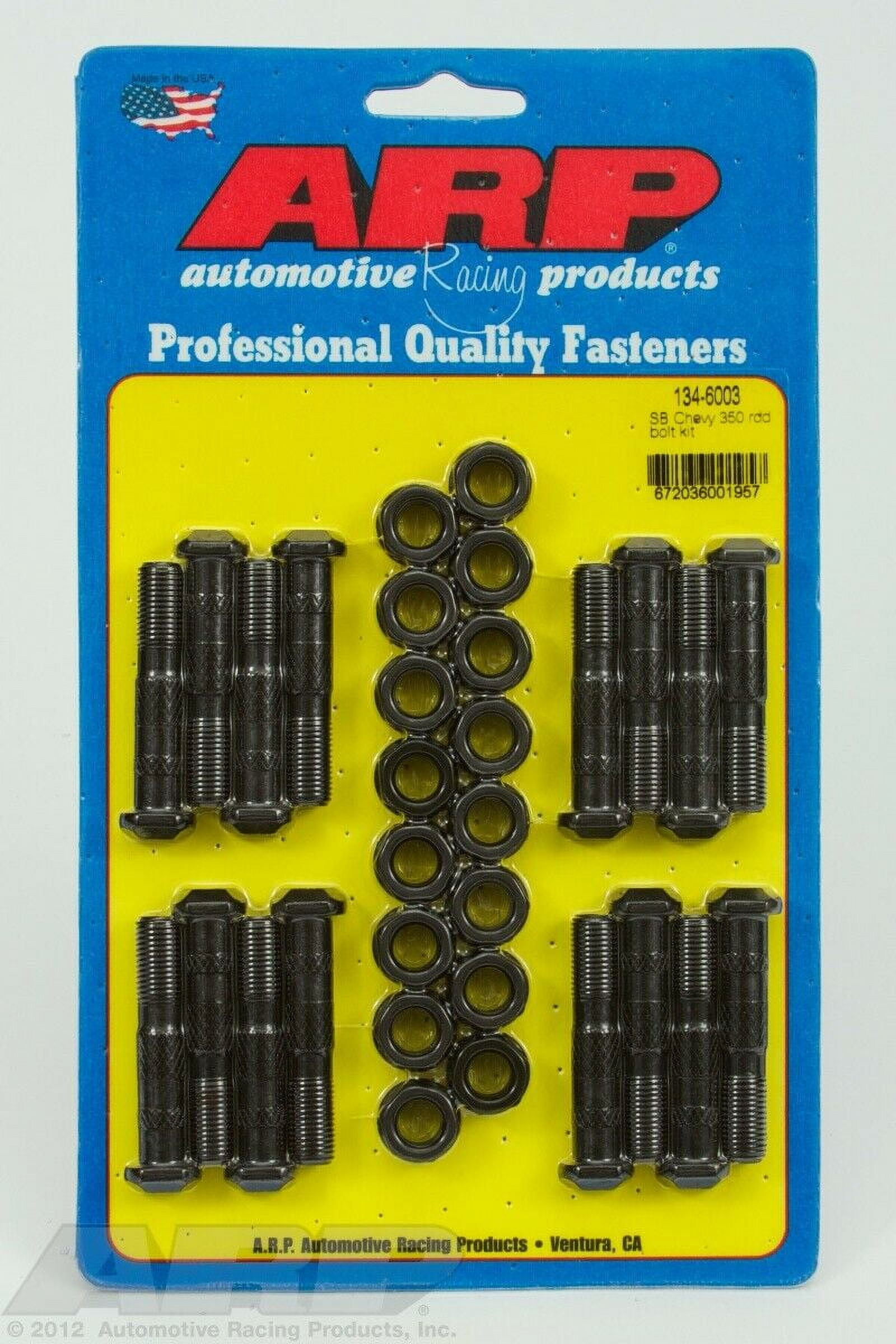 ARP INC. 134-6003 SB CHEVY 305-307-350-409 ROD BOLT KIT - Walmart.com