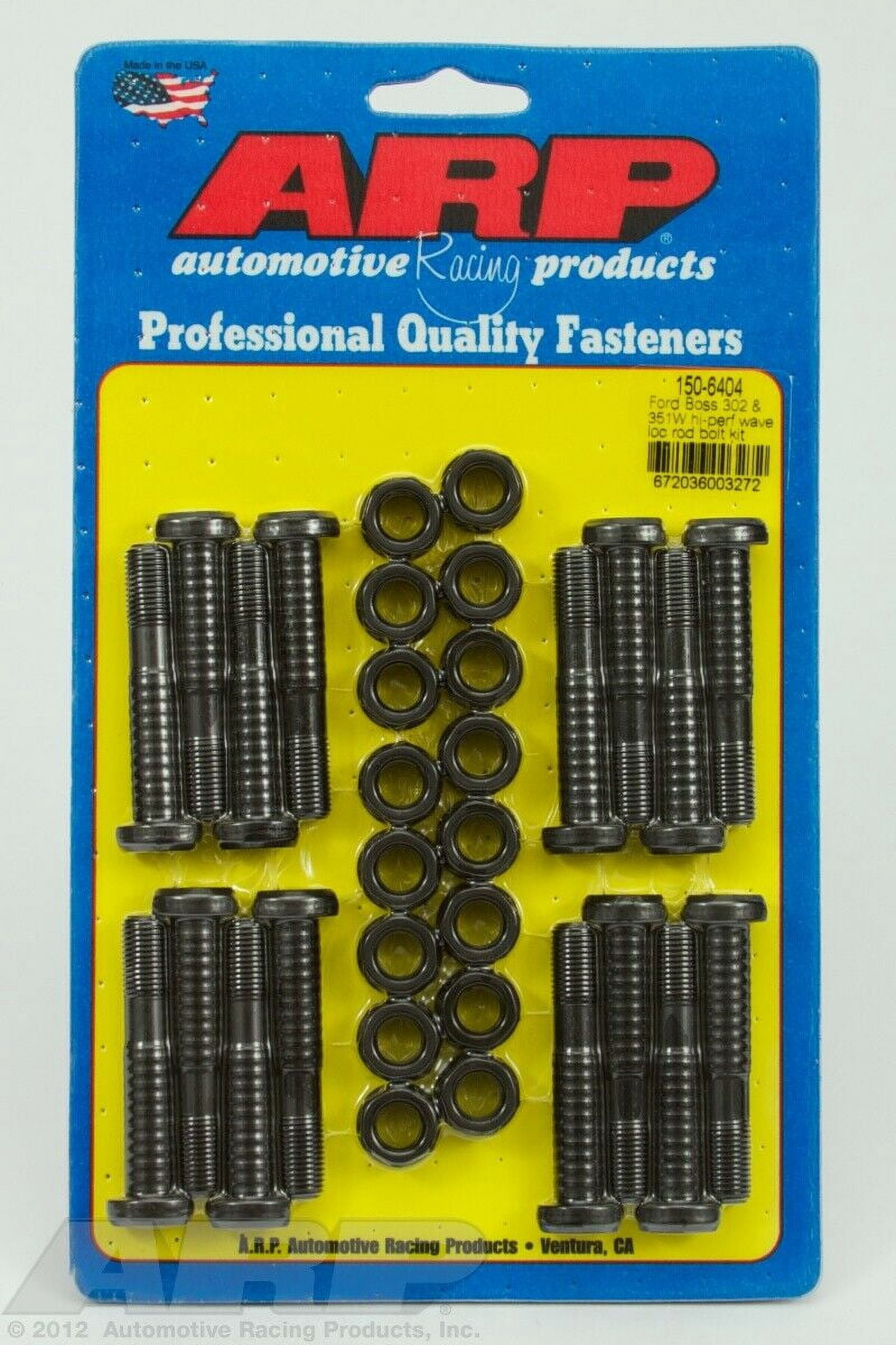 ARP INC. 150-6404 FORD BOSS 302-351W HI-PERF WAVE-LOC ROD BOLT KIT ...