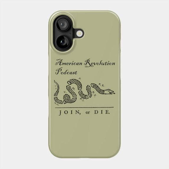 ARP Join or Die Historic Themed Case for iPhone 11,12,13,14,15,16,17 ...