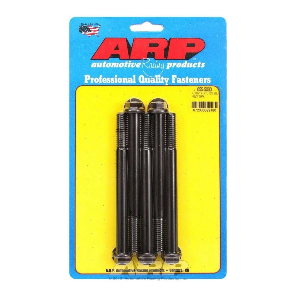 Arp Bolt Kit - 6pt. (5) 7/16-14 x 5.000 - Walmart Business Supplies