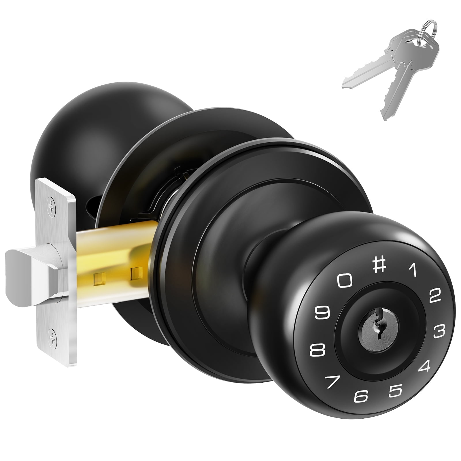 Juno Hall/Closet Knob in Venetian Bronze - Walmart.com