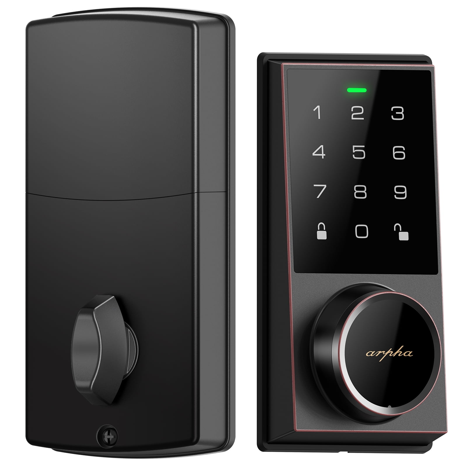ARPHA Digital Door Lock with Keypad, Electronic Front Door Lock ...