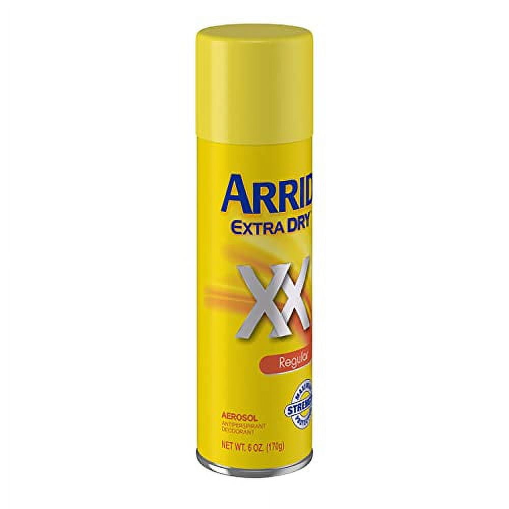 ARRID Extra Dry Anti-Perspirant Deodorant Spray Regular 6 oz (Pack of ...