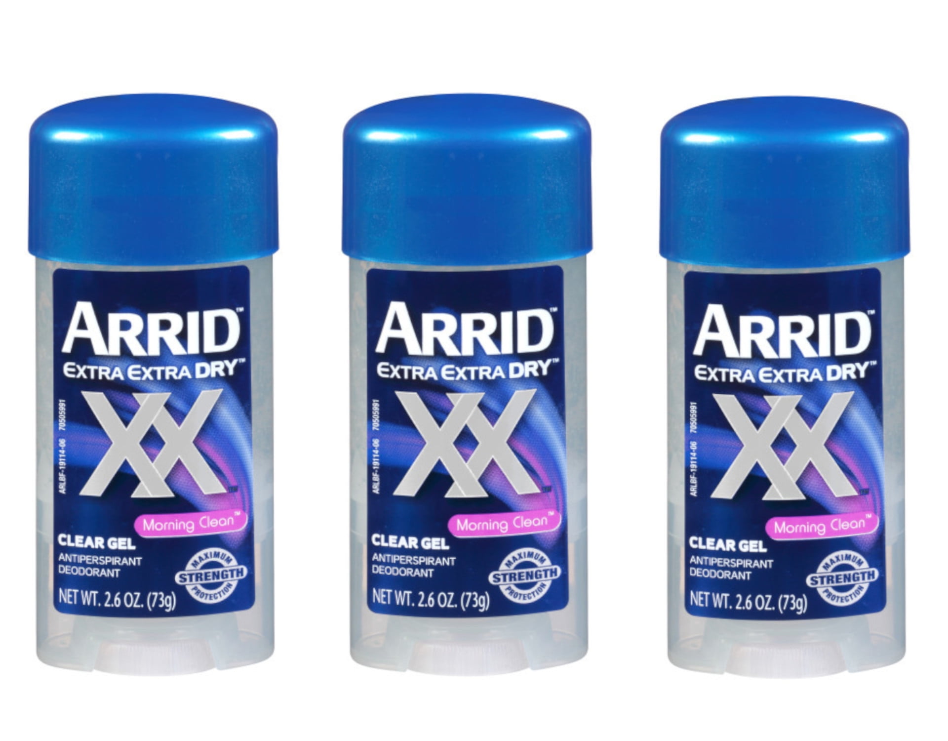 ARRID Extra Dry Clear Gel Antiperspirant and Deodorant, Morning Clean ...