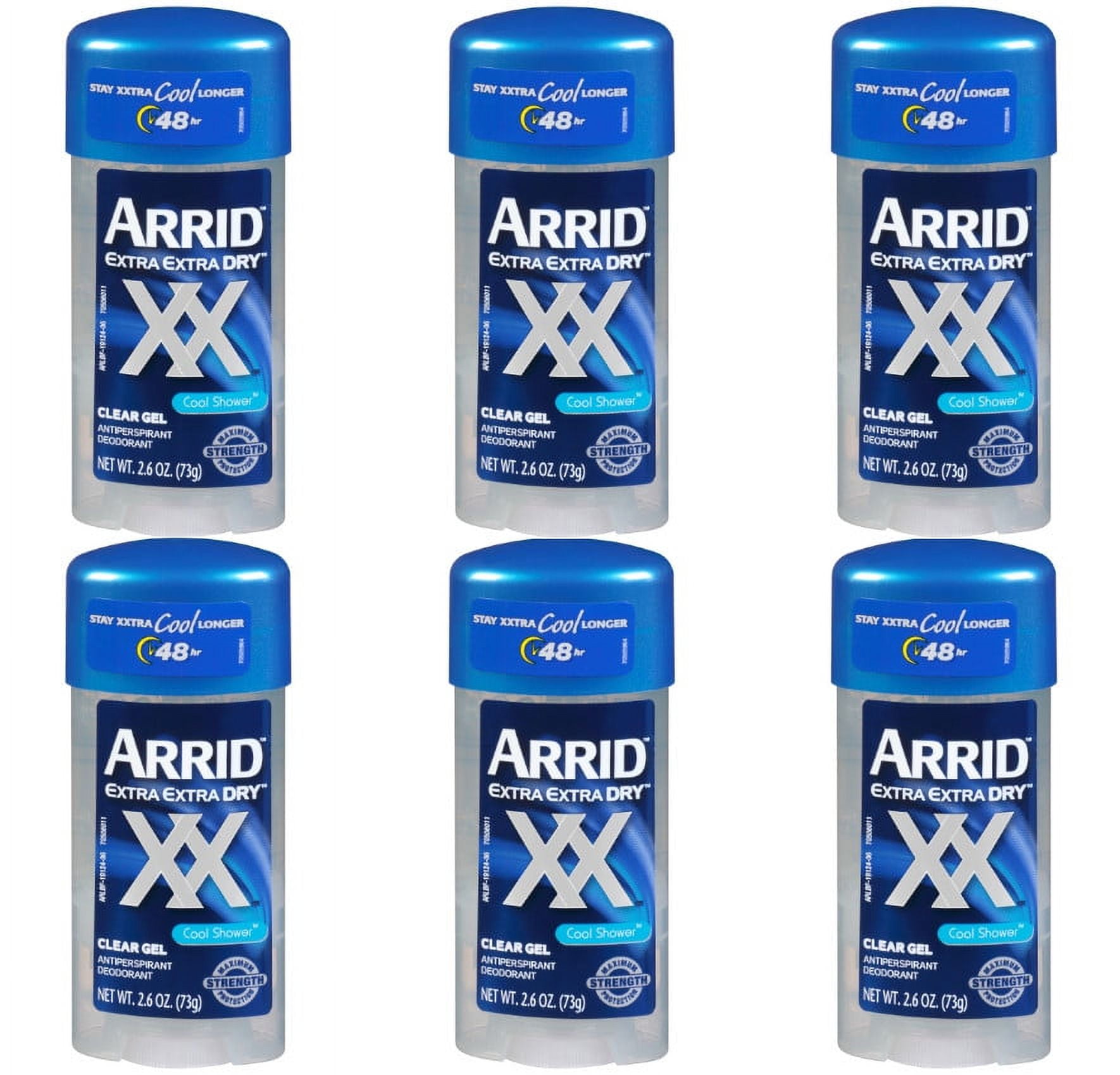 Brandclub - ARRID Extra Extra Dry Cool Shower Clear Gel Deodorant, 2.6 ...