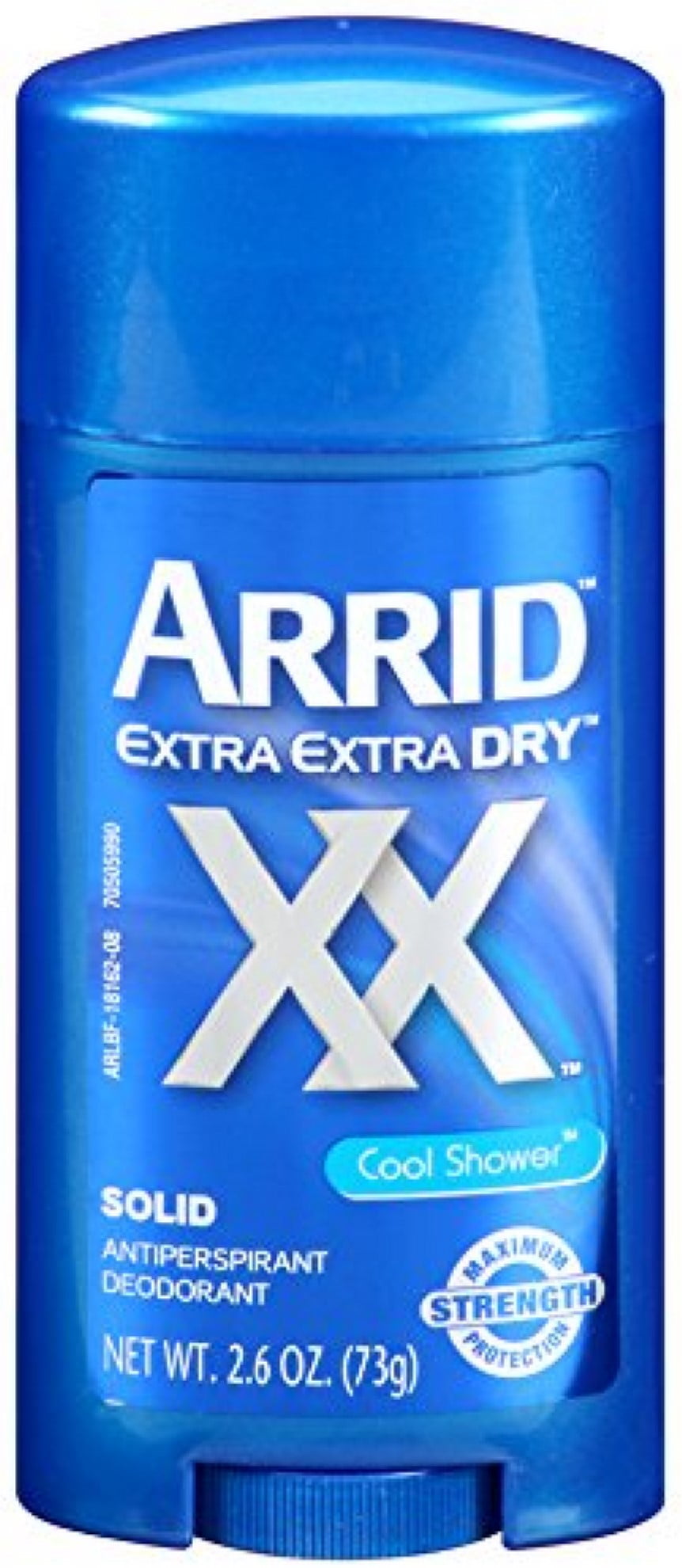 ARRID XX Anti-Perspirant Deodorant Solid Cool Shower 2.70 oz (Pack of 4 ...