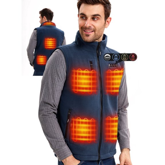 32 Degrees Rechargeable Heated Vest, Medium - Walmart.com