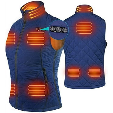 ORORO Women's Heated Fleece Vest with Battery, Electric Layer for ...
